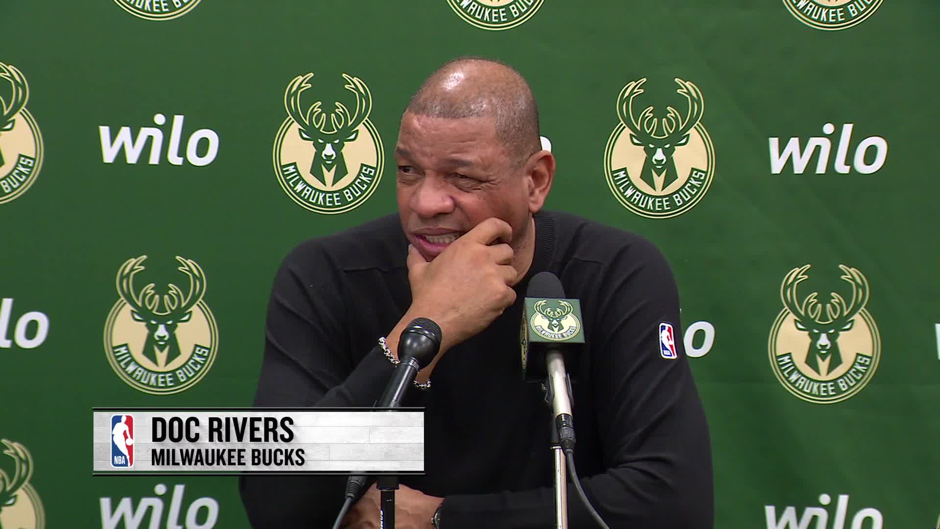 NYK 140, MIL 106: Bucks coach Doc Rivers' Post Game Media Availability