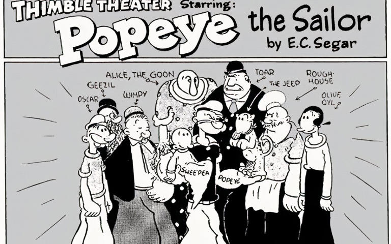 It's Been 96 Years, But Even Today, Popeye's First Appearance Is ...