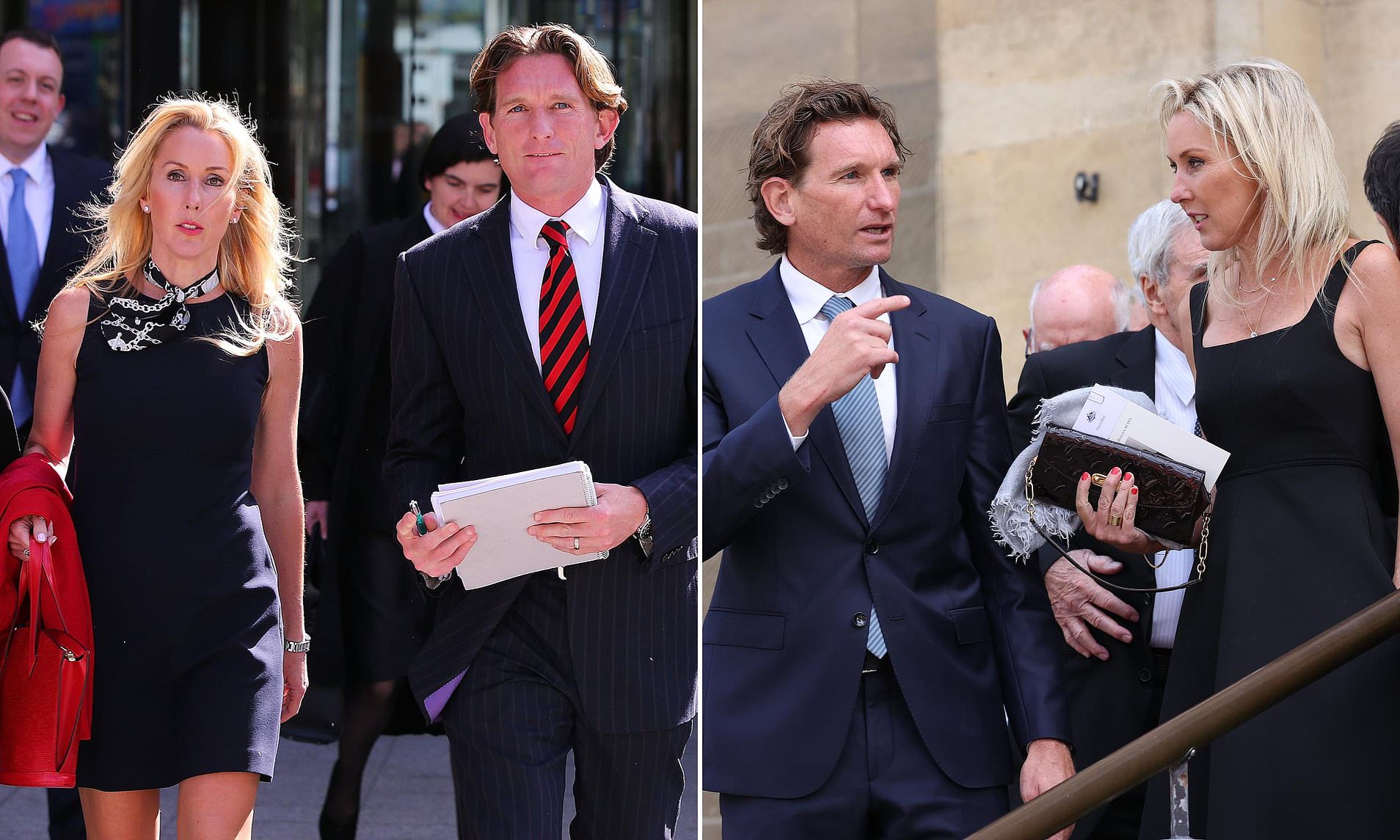 Footy legend James Hird splits from his wife Tania after 27 years of ...