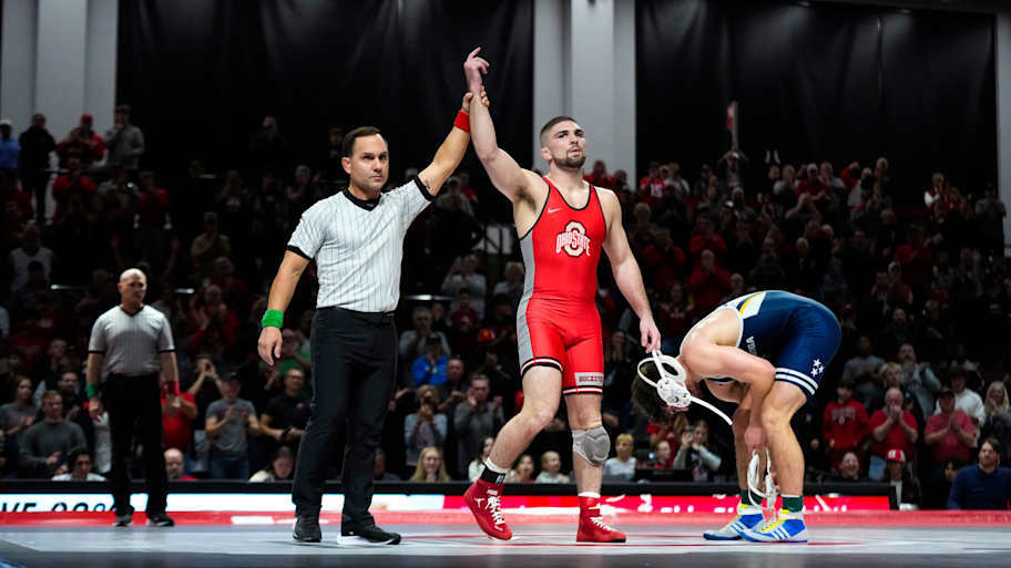 No. 4 Ohio State Wrestling Remains Perfect After Defeat Over No. 16 Rutgers No. 4 Ohio State Wrestling Remains Perfect After Defeat Over No. 16 Rutgers