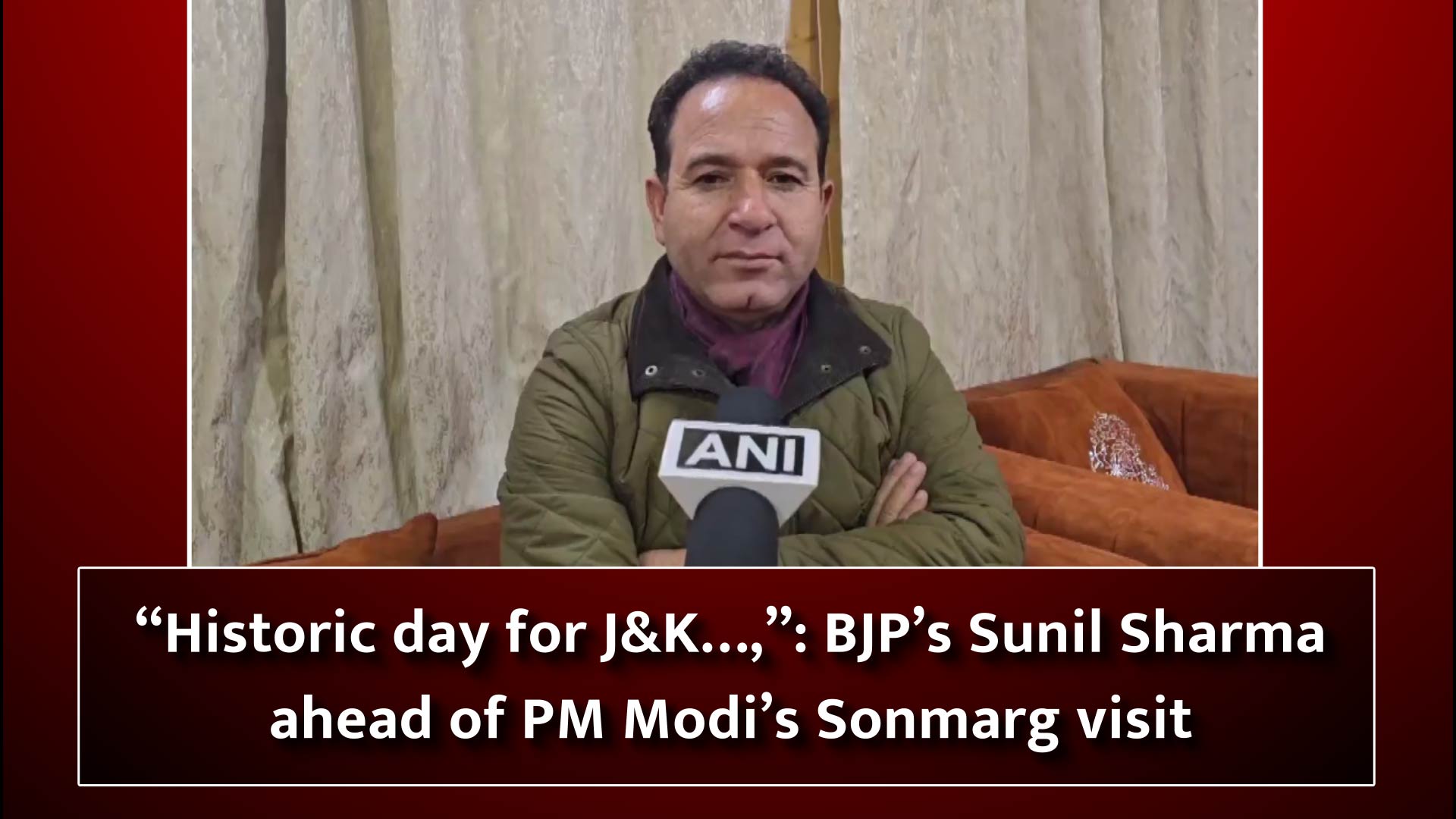 “Historic day for J&K…,”: BJP’s Sunil Sharma ahead of PM Modi’s Sonmarg ...