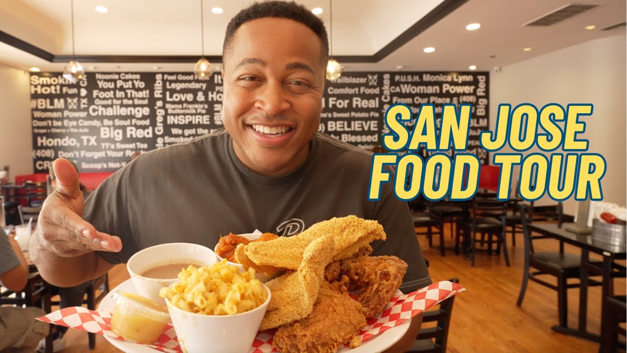 San Jose Food Tour (Jackie's Place, Back A Yard & Cali Spartan)