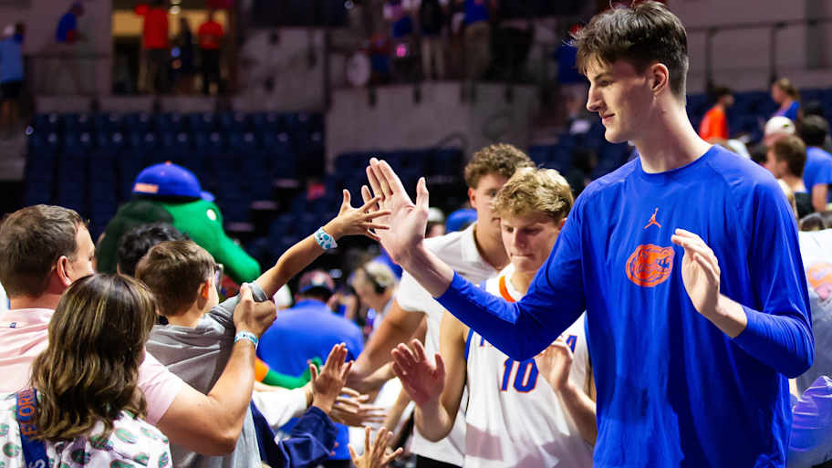 Watch: Gators' Olivier Rioux Meets Shaq
