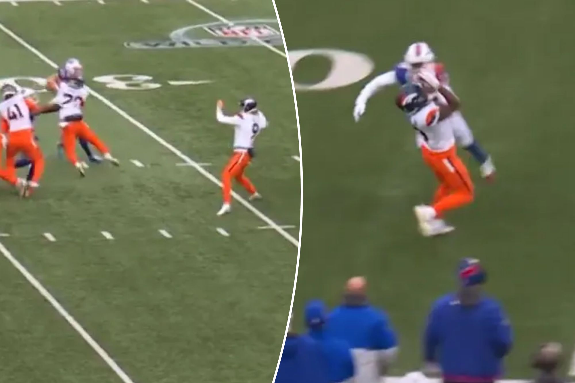 Broncos execute fake punt to perfection — and then completely waste it