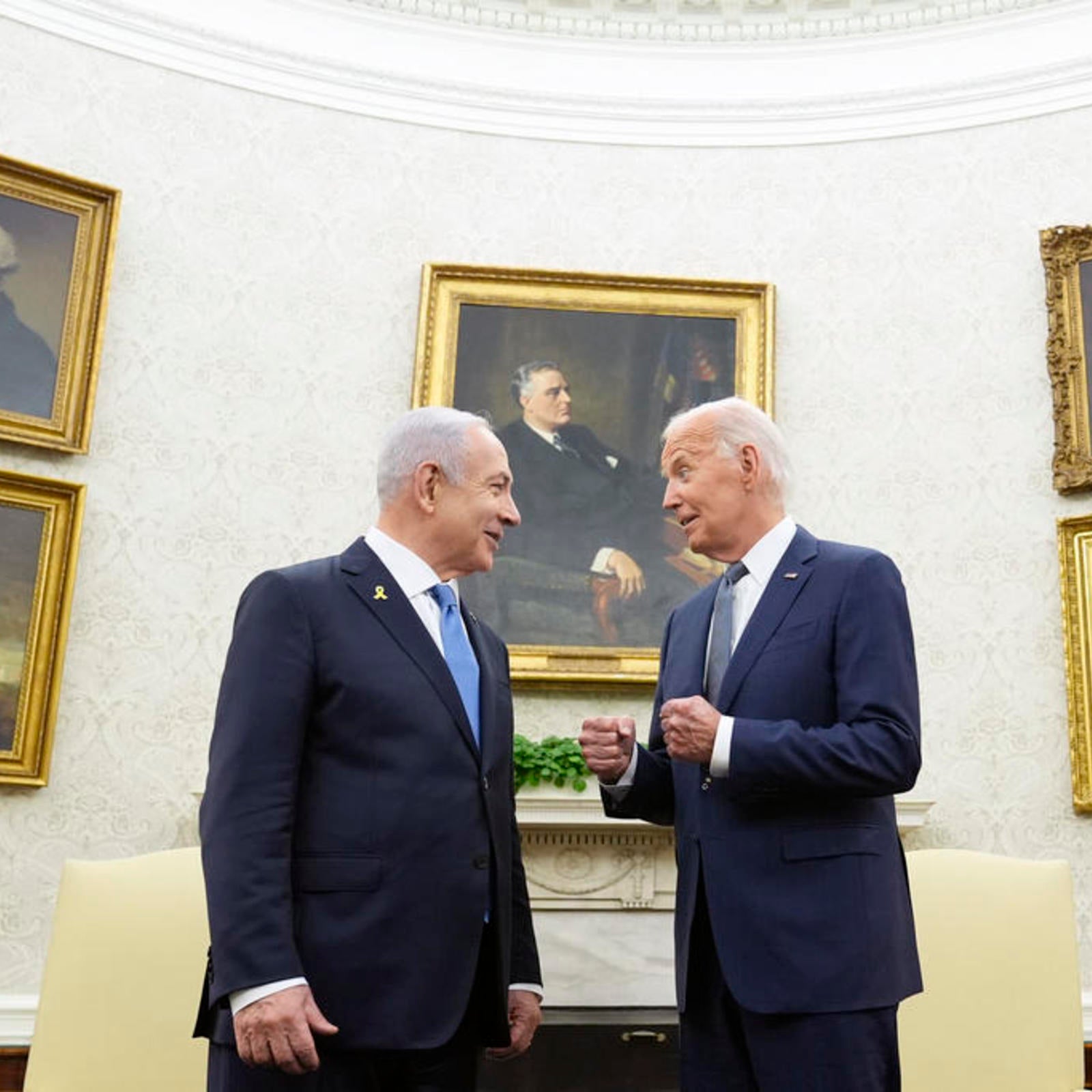 Biden speaks with Israel's Netanyahu amid ceasefire negotiations in Qatar
