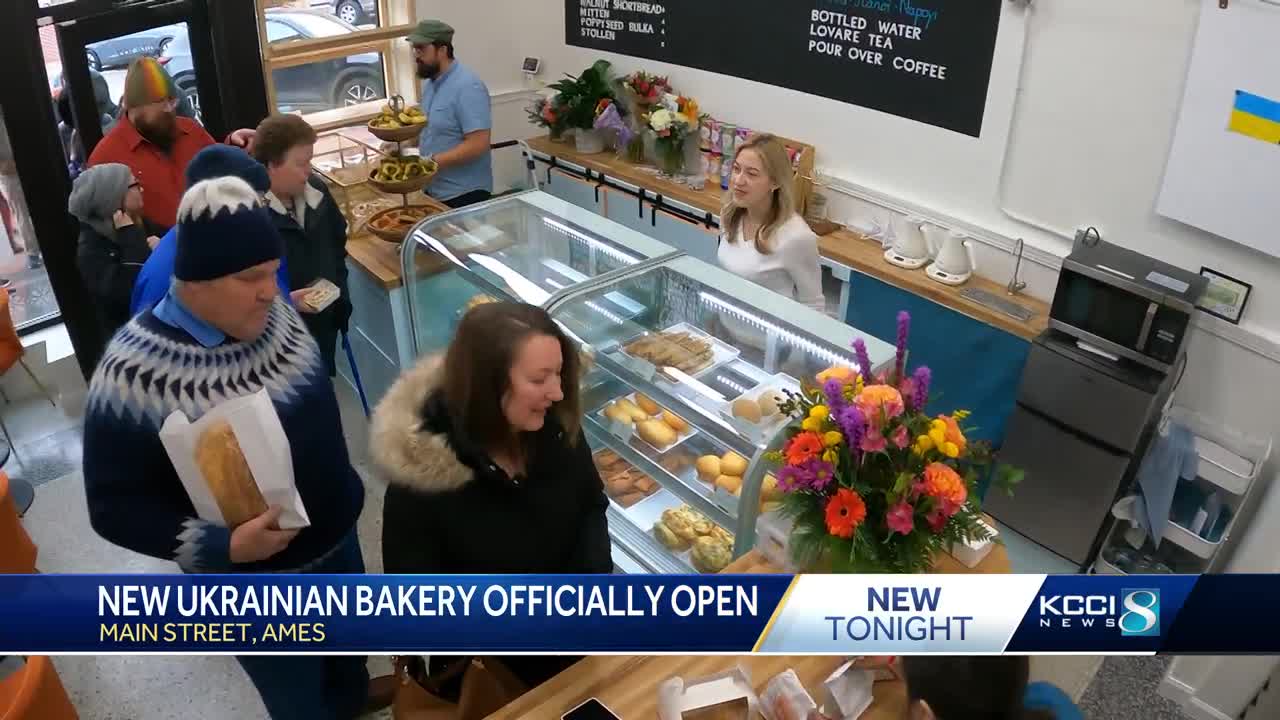 New Ukrainian bakery in Ames debuts with sold-out sweets