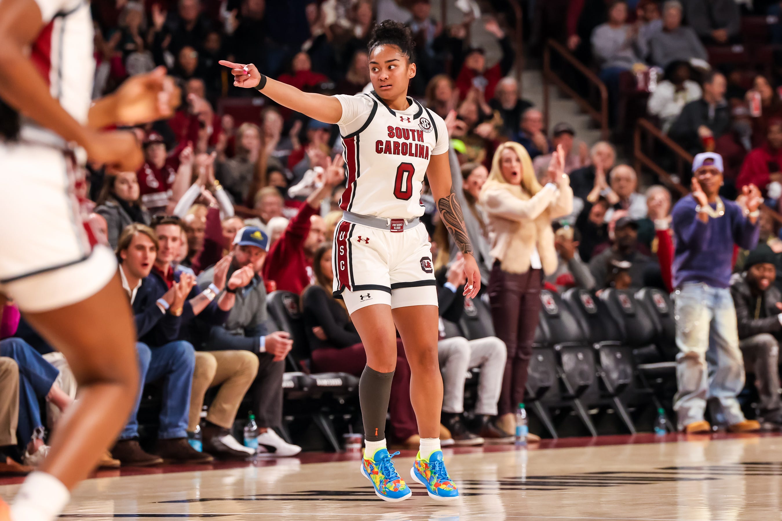 South Carolina women's basketball vs Texas final score: Te-Hina Paopao ...