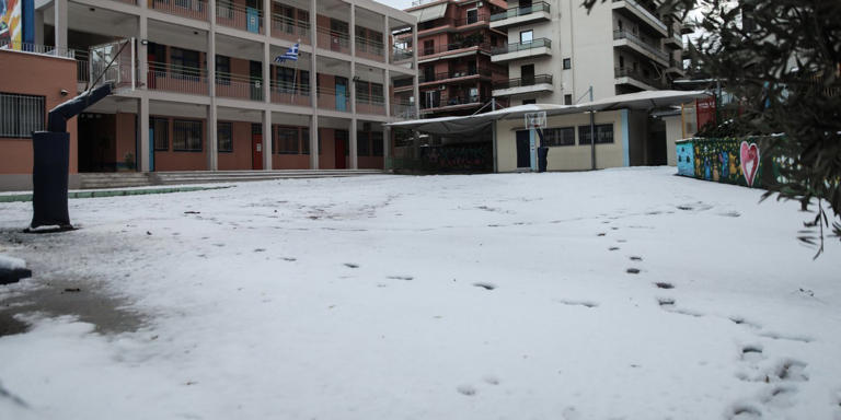 Αυτά τα σχολεία θα είναι σήμερα κλειστά λόγω της κακοκαιρίας