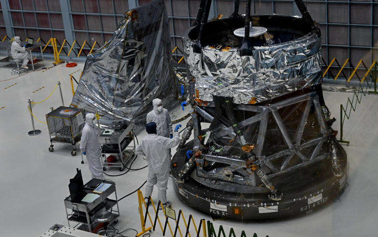 A rare look at NASA’s next sharp-eyed space telescope