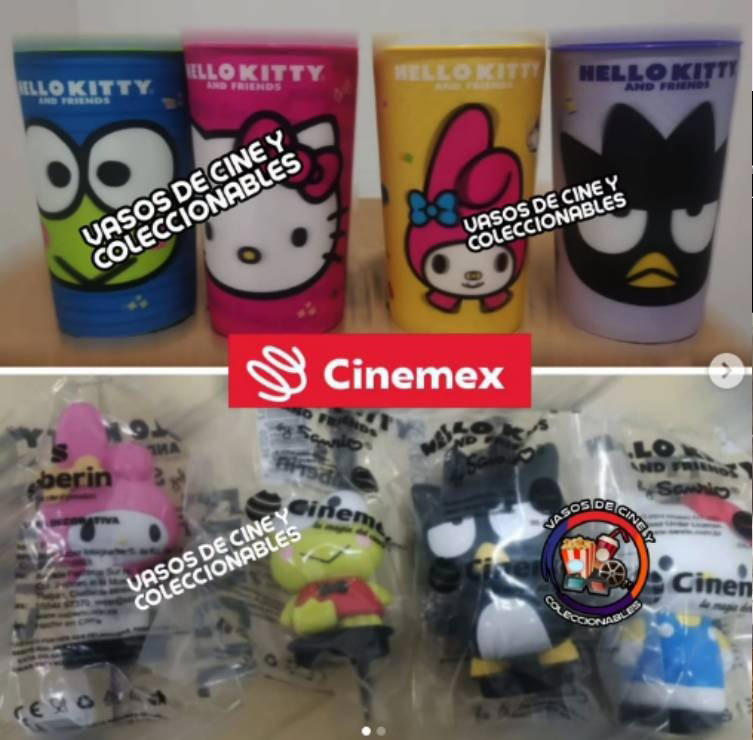 ¡Llega la fiebre Sanrio! Cinemex tendrá vasos coleccionables de Hello ... ¡Llega la fiebre Sanrio! Cinemex tendrá vasos coleccionables de Hello ...