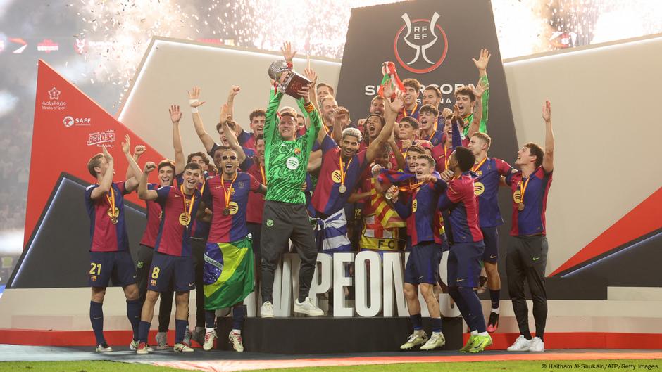 Barcelona gana la Supercopa de España ante Real Madrid