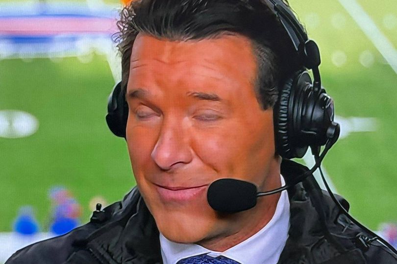 Tony Romo's 'fake tan' steals limelight as Jim Nantz celebrates CBS NFL ...