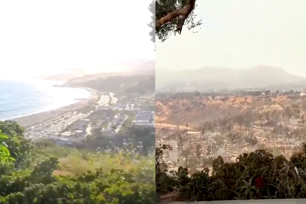 Mengerikan! Foto-foto 'Before-After' Kebakaran Dahsyat di Los Angeles Mengerikan! Foto-foto 'Before-After' Kebakaran Dahsyat di Los Angeles