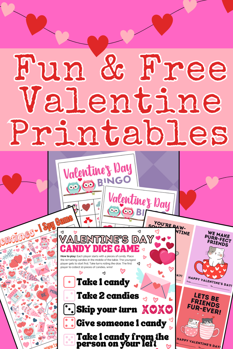 20 Free Valentine Printables to Rock Your Holiday