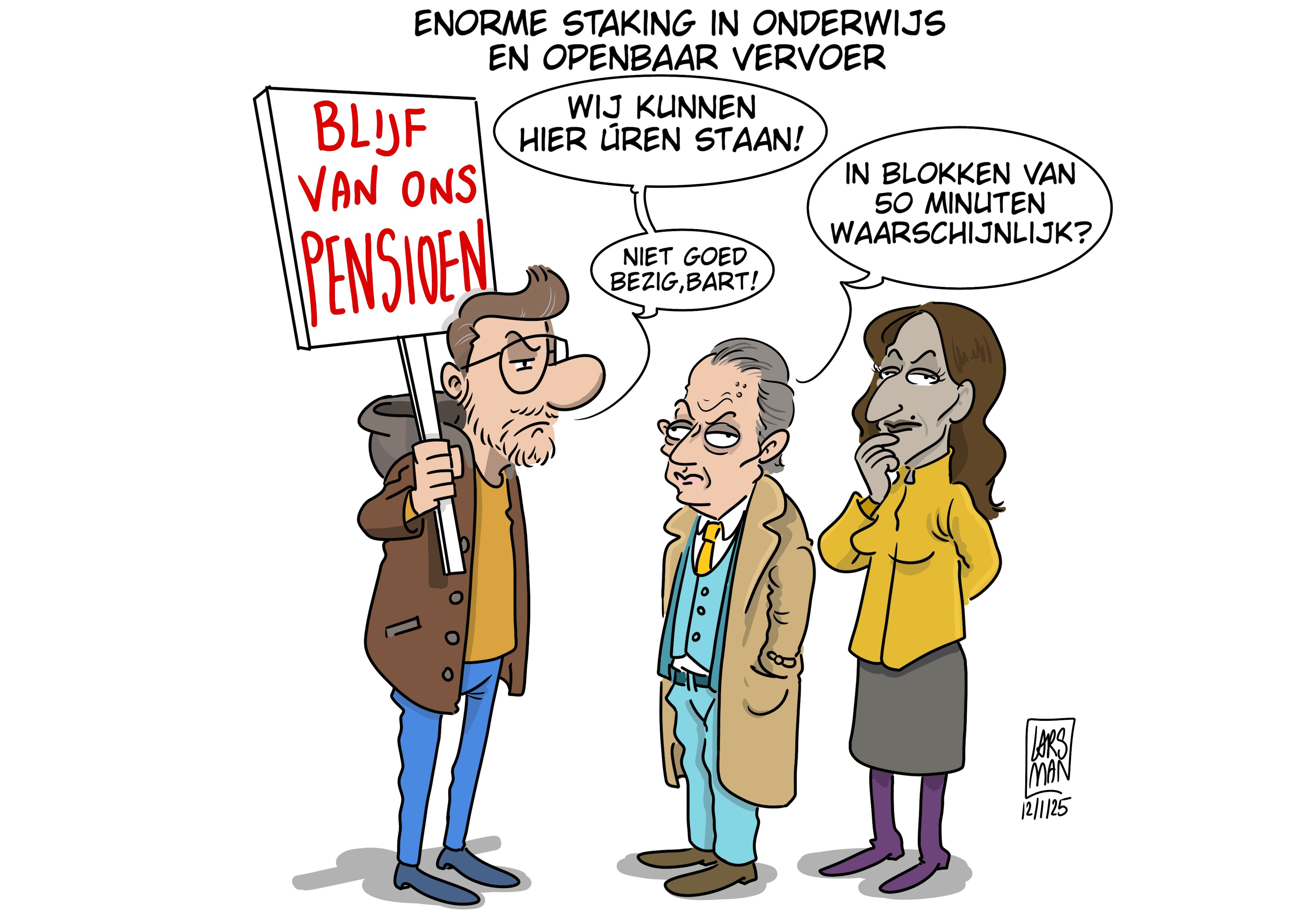 Geen staking tijdens de vakantie