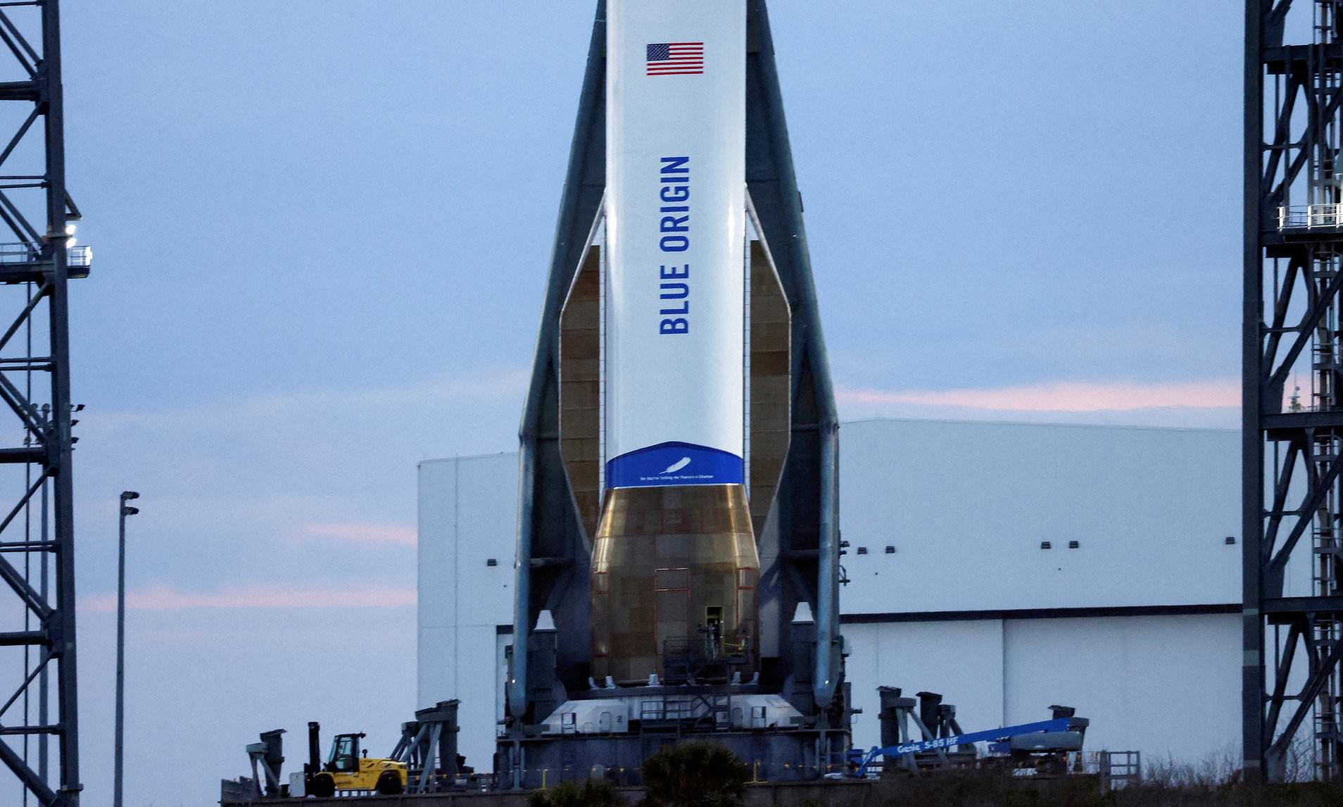 Live updates from the Blue Origin rocket launch as Jeff Bezos