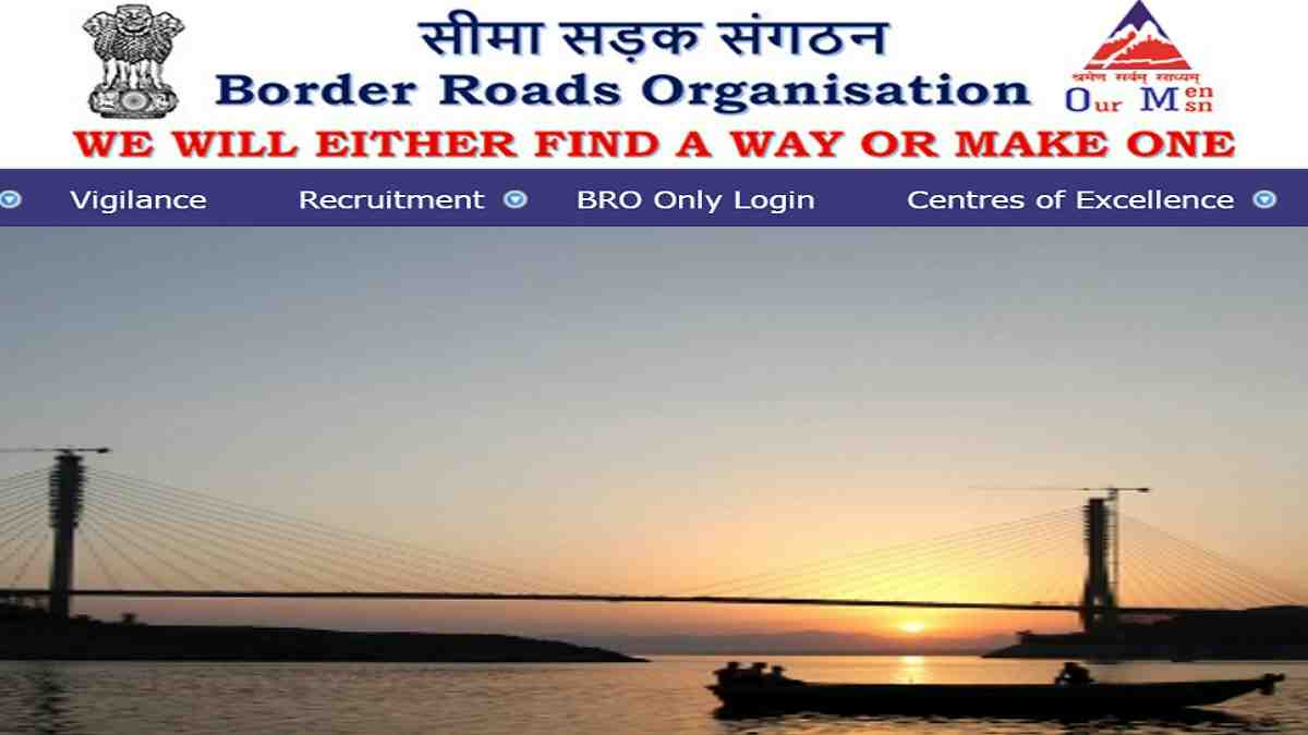 BRO Recruitment 2025 for 411 MSW Posts: Check Eligibility, Application ...