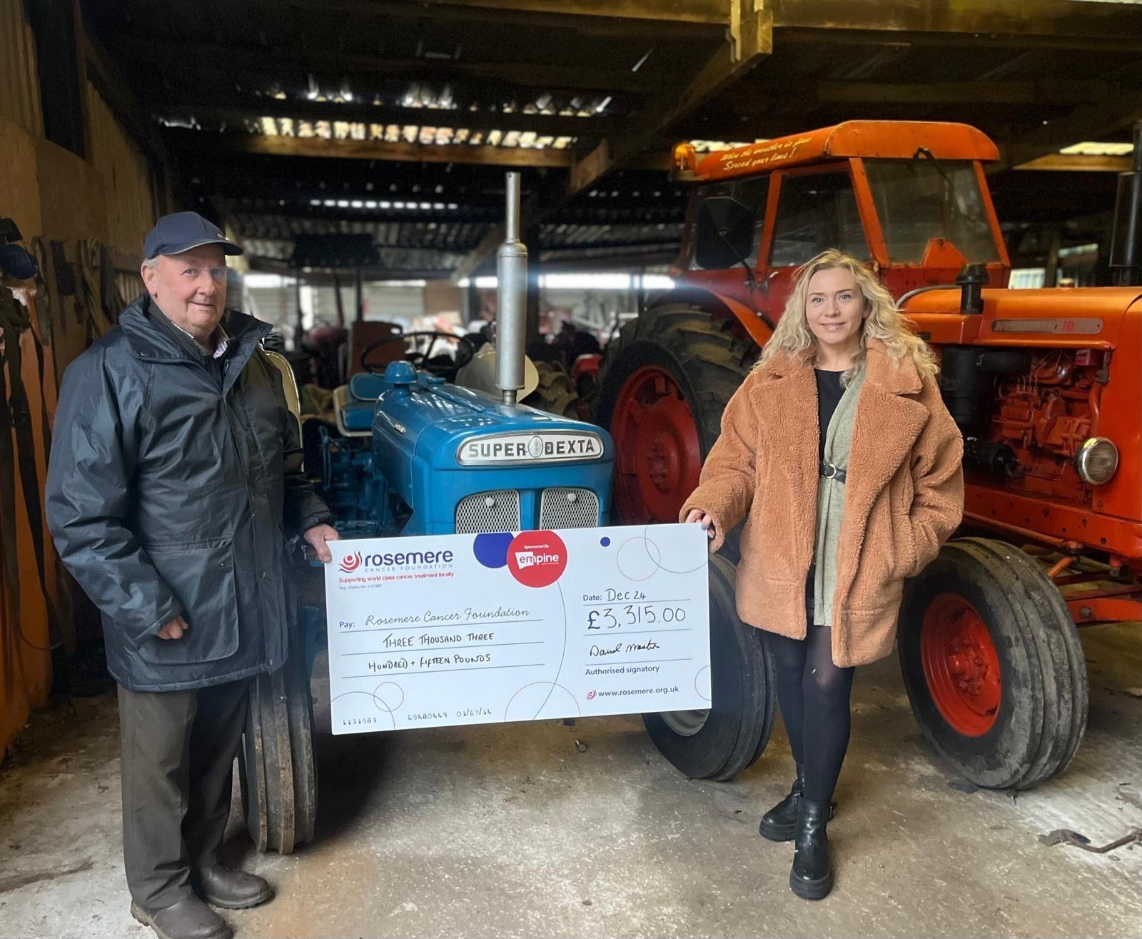 Fylde farming community comes together for Rosemere auction