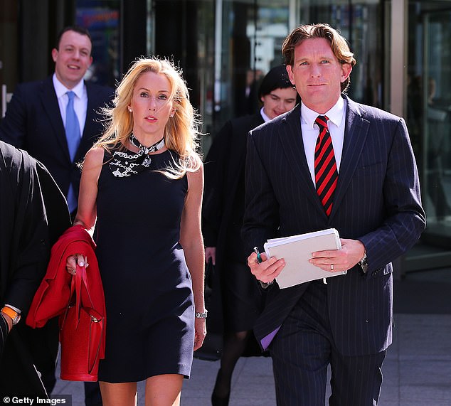 Footy legend James Hird splits from his wife Tania after 27 years of ...