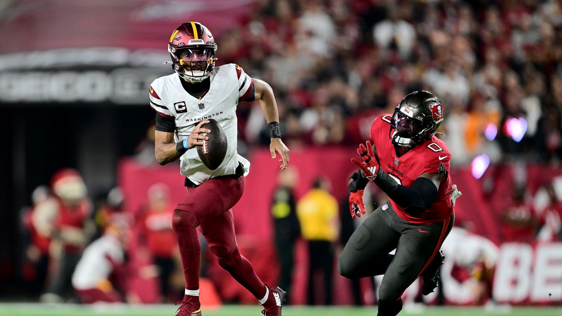 Jayden Daniels, Commanders end one of NFL’s longest playoff win ...