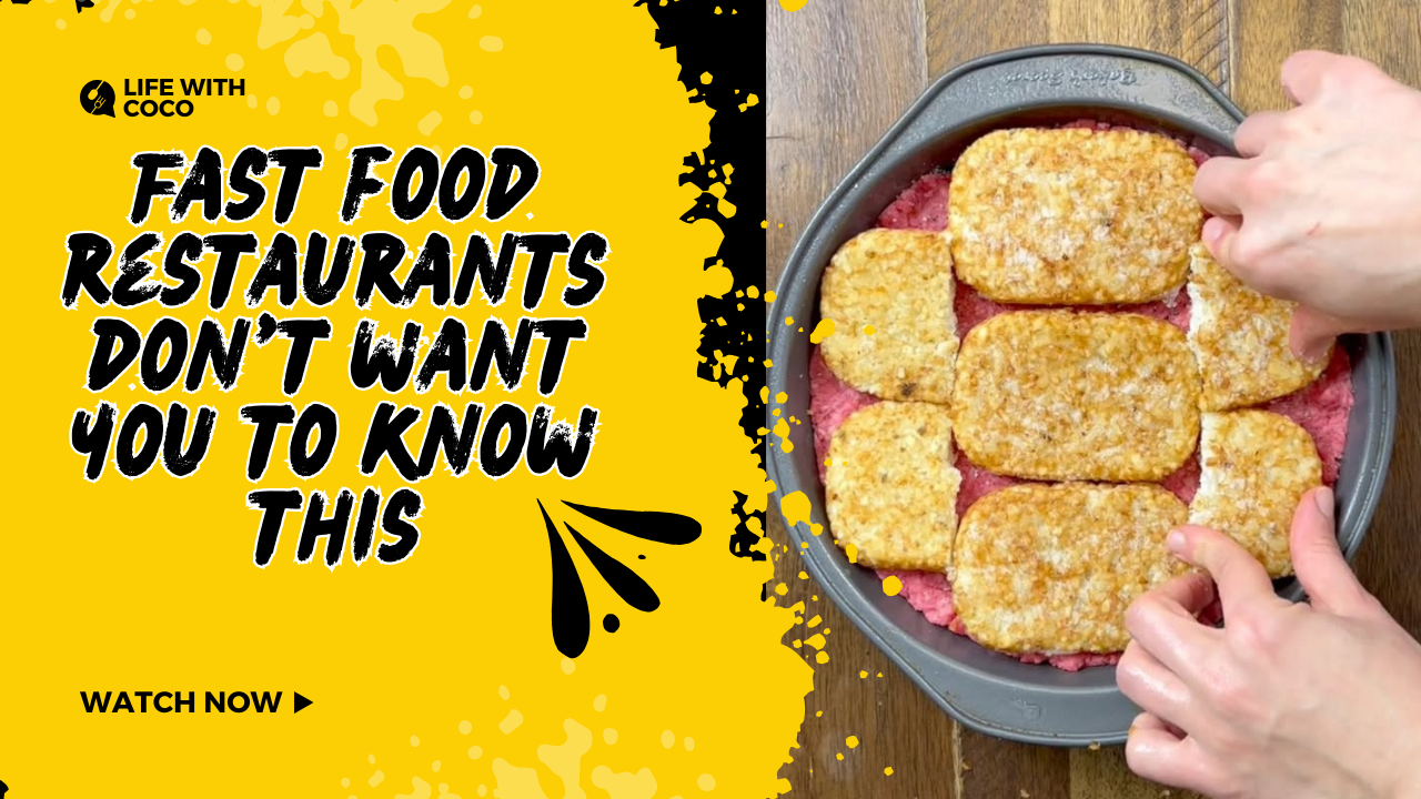 Fast food restaurants don't want you to know this