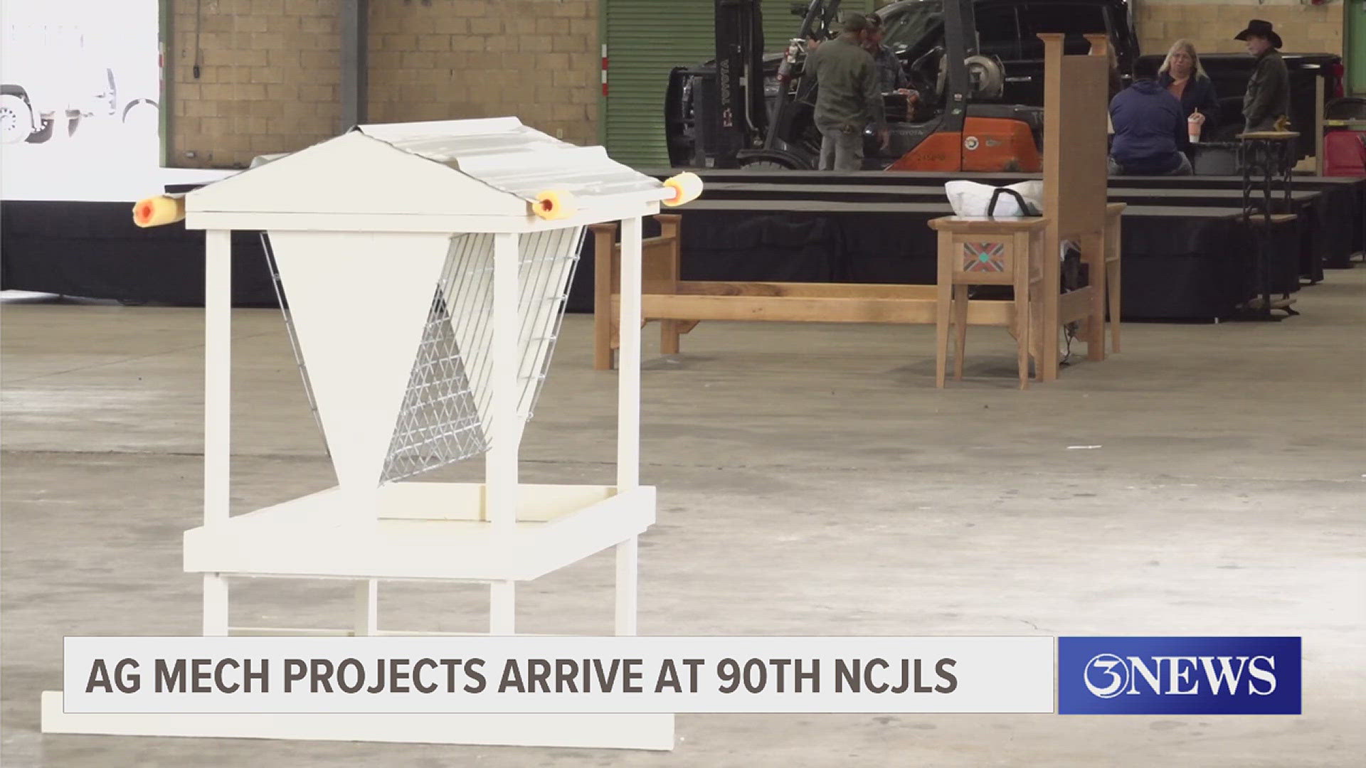 Ag Mech projects arrive at 90th Nueces County Junior Livestock Show