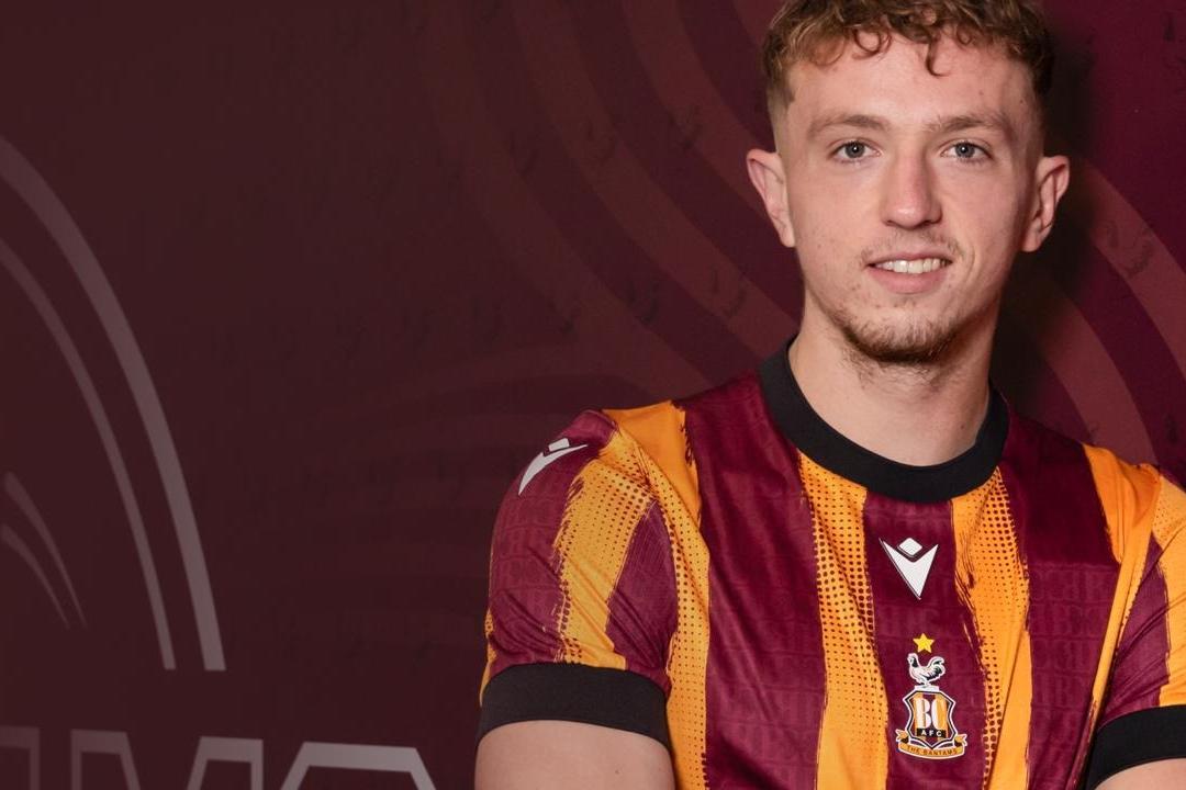 New Bradford City striker Michael Mellon drawn in by Valley Parade ...