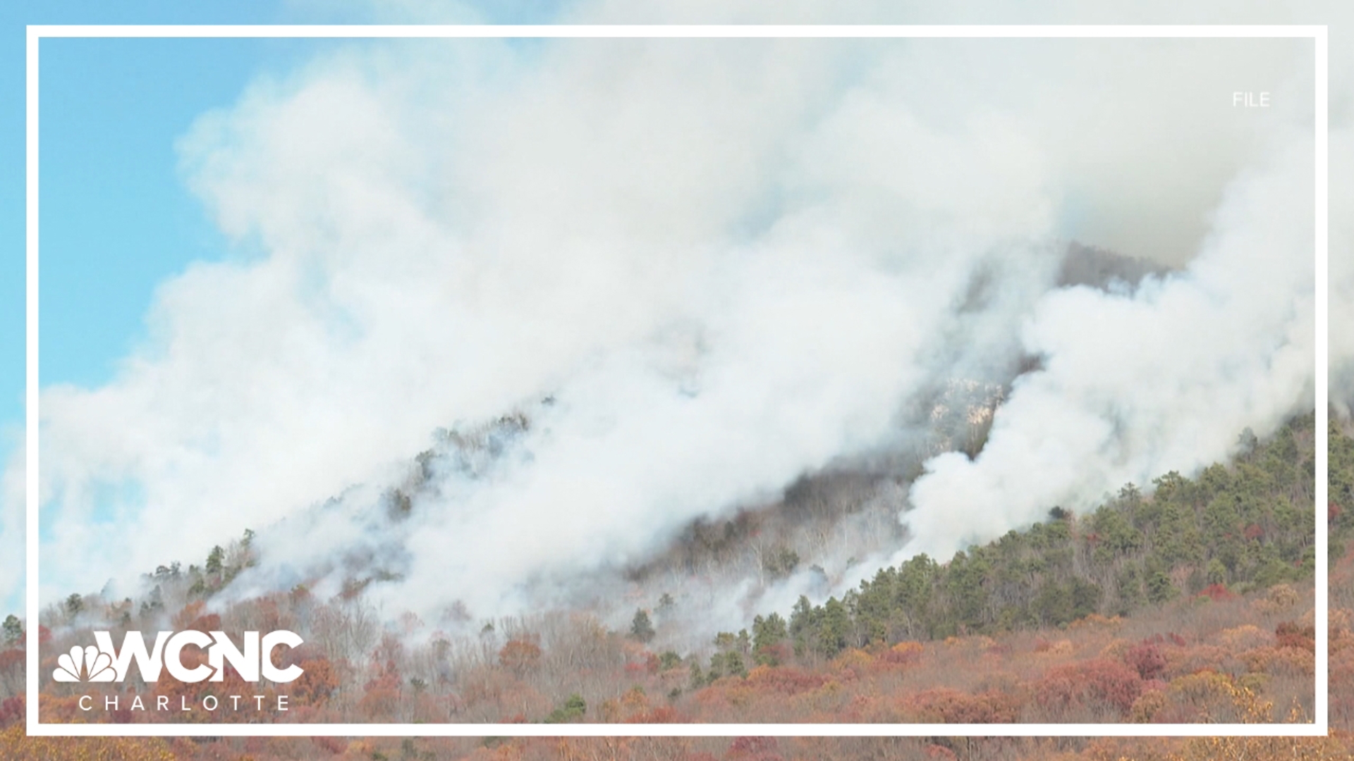 Wildfire risk increasing in North Carolina