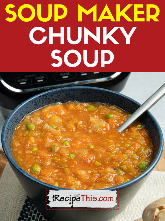 Chunky Veg Soup In Soup Maker