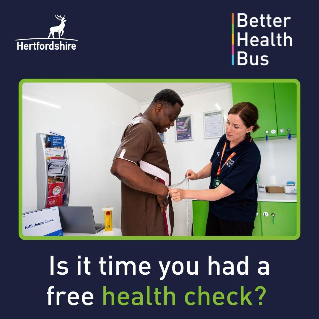 Better Health Bus brings free NHS checks to the Galleria in Hatfield ...