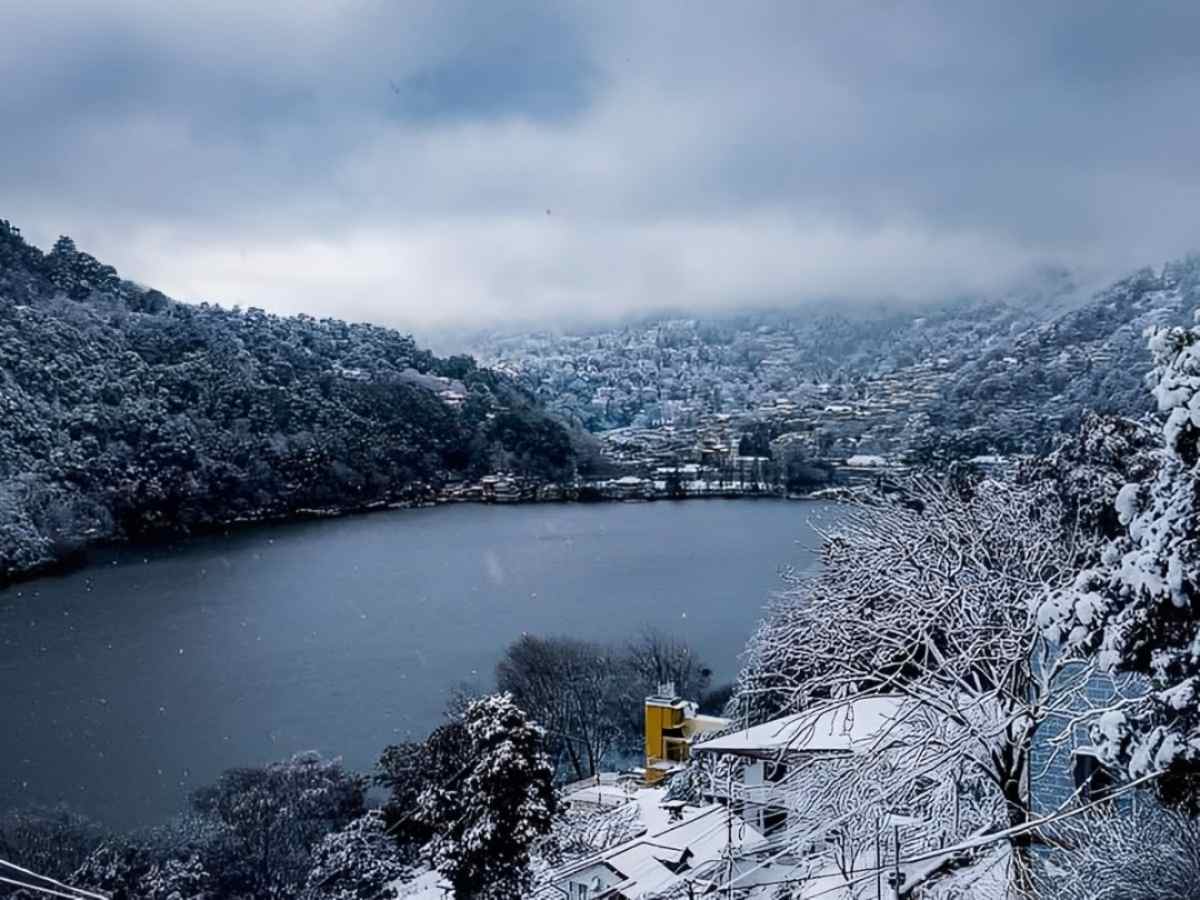 Nainital's Snowfall: A Heartwarming Winter Wonderland For Tourists