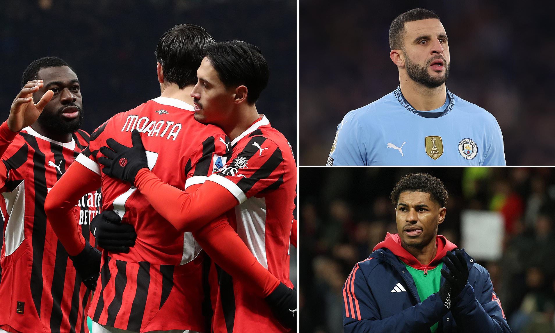 Revealed: The little-known reason why AC Milan CAN'T sign both Marcus ...