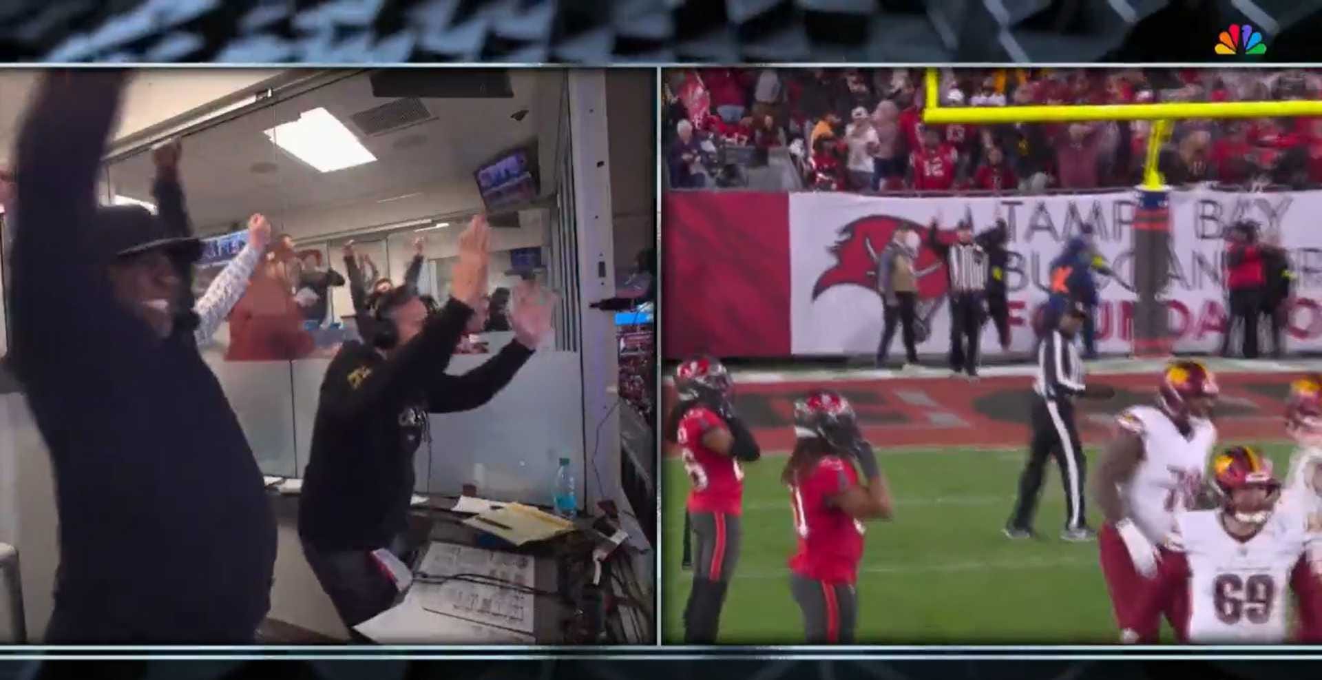 The Commanders radio call of Zane Gonzalez's doinked field goal was so epic