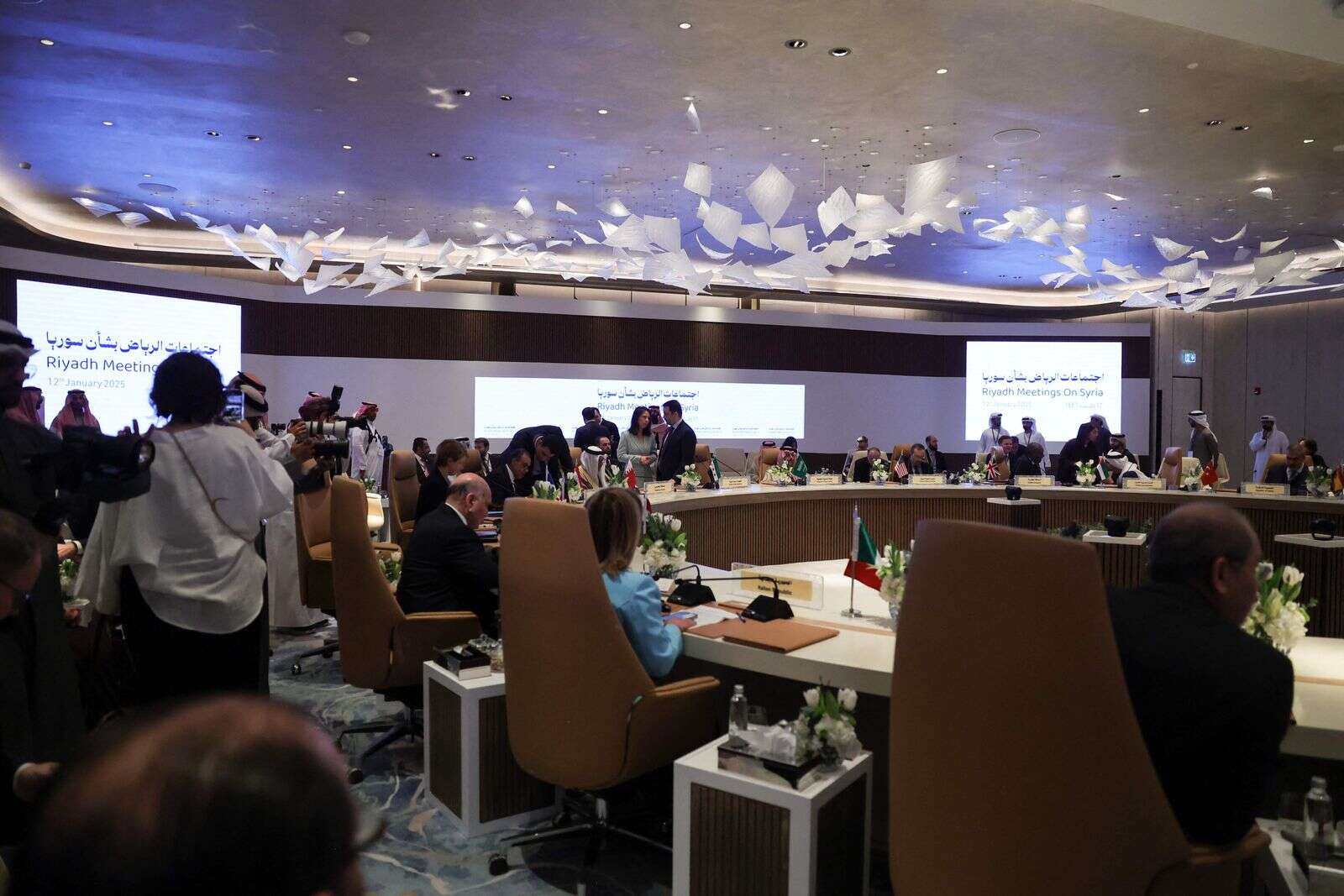 Six EU nations call for temporary Syria sanctions relief