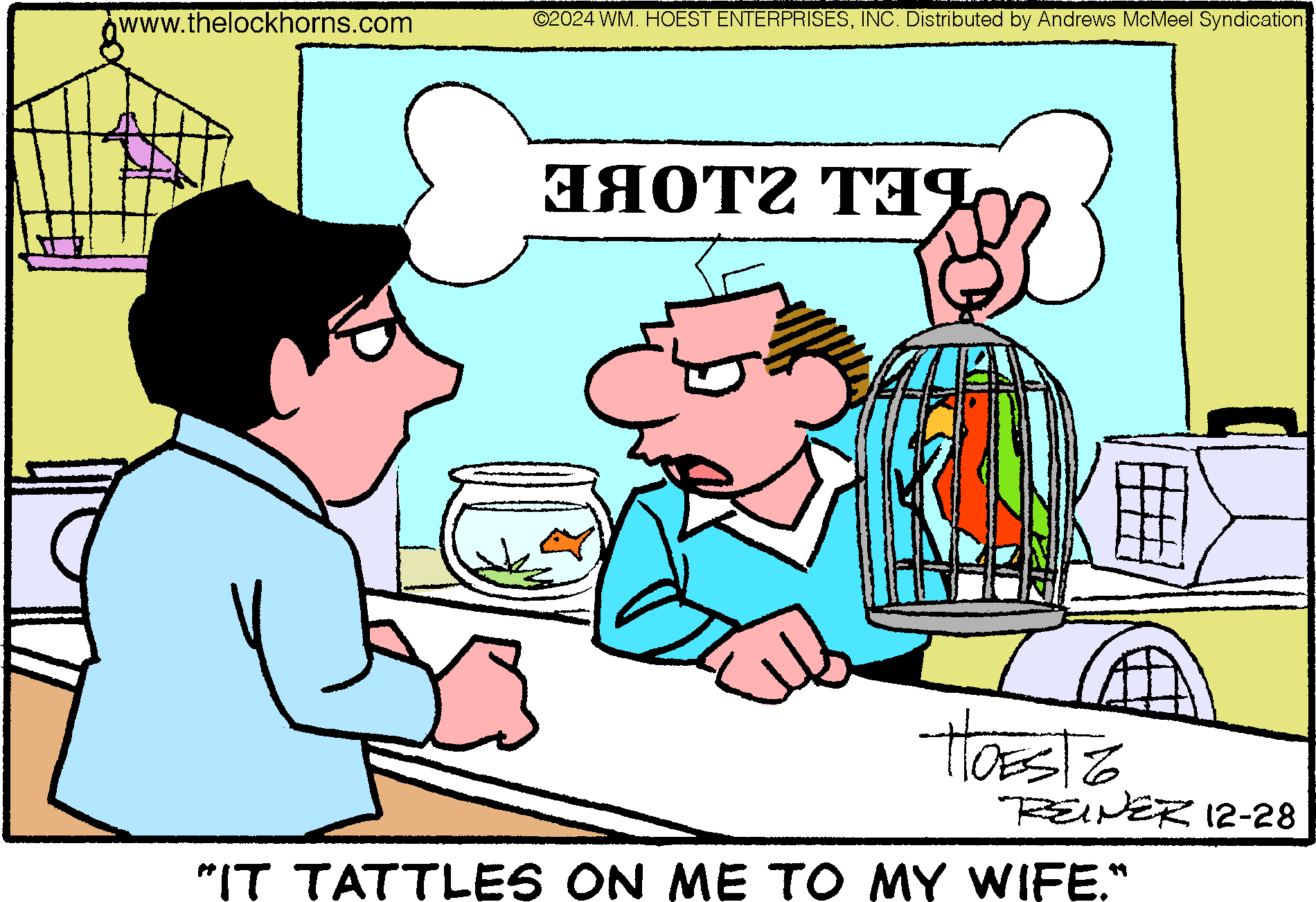 The Lockhorns by Bunny Hoest and John Reiner