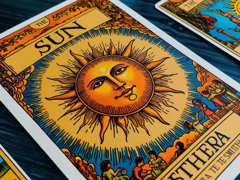 El Sol en el tarot de Marsella: ¡Brilla con Significado!