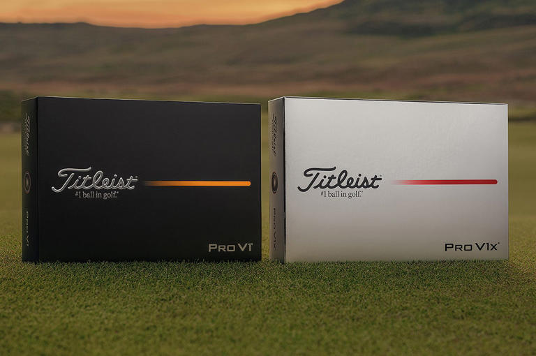 Titleist Pro V1, Pro V1x golf balls (2025)