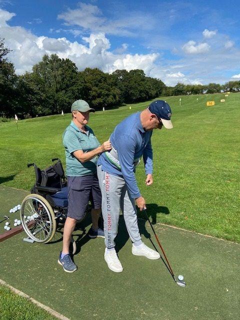 Phoenix Stroke Club members inspired by Mannings Heath Golf Club lessons
