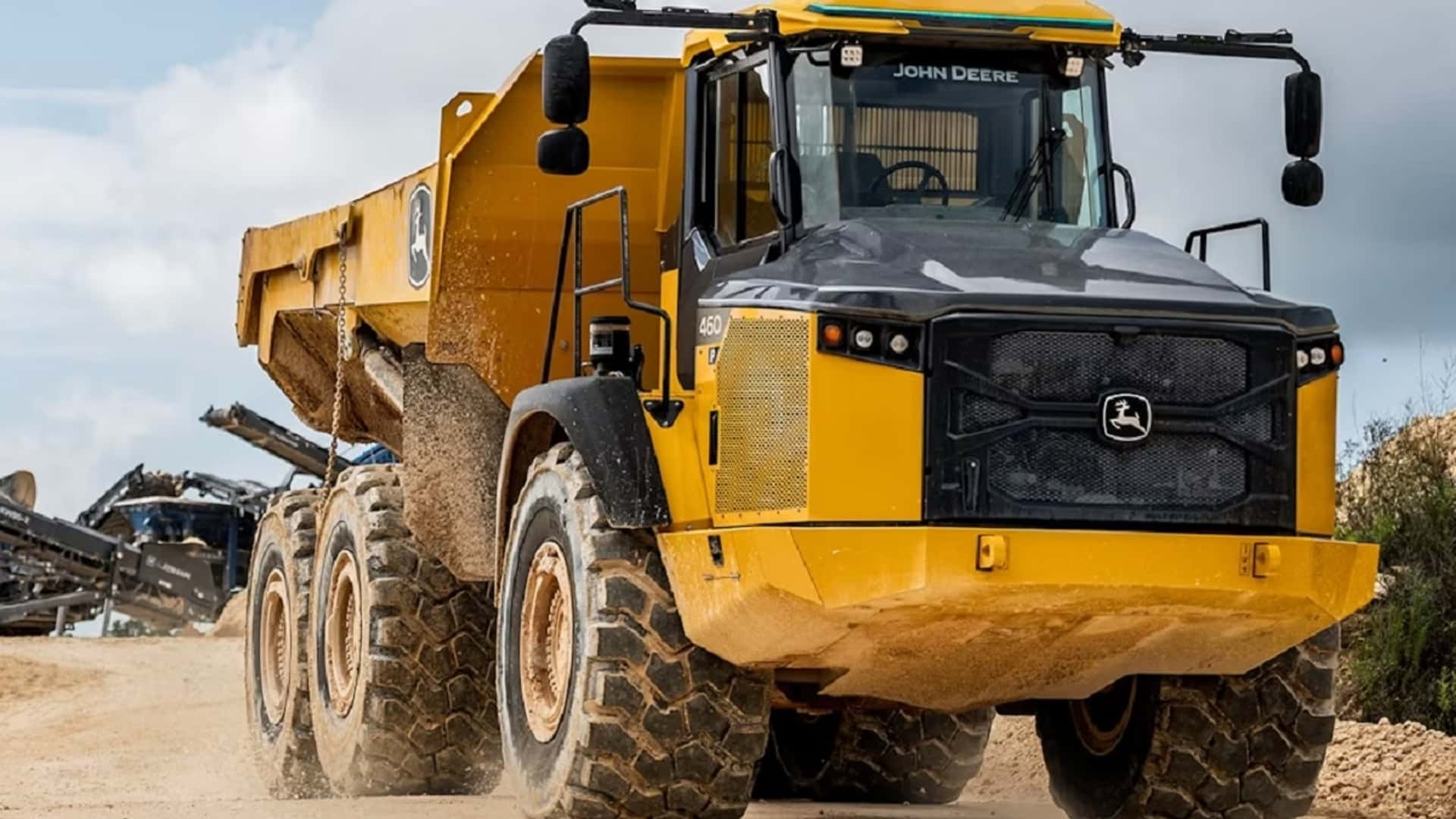 John Deere 460 P-Tier articulado autónomo: una de las estrellas de CES 2025