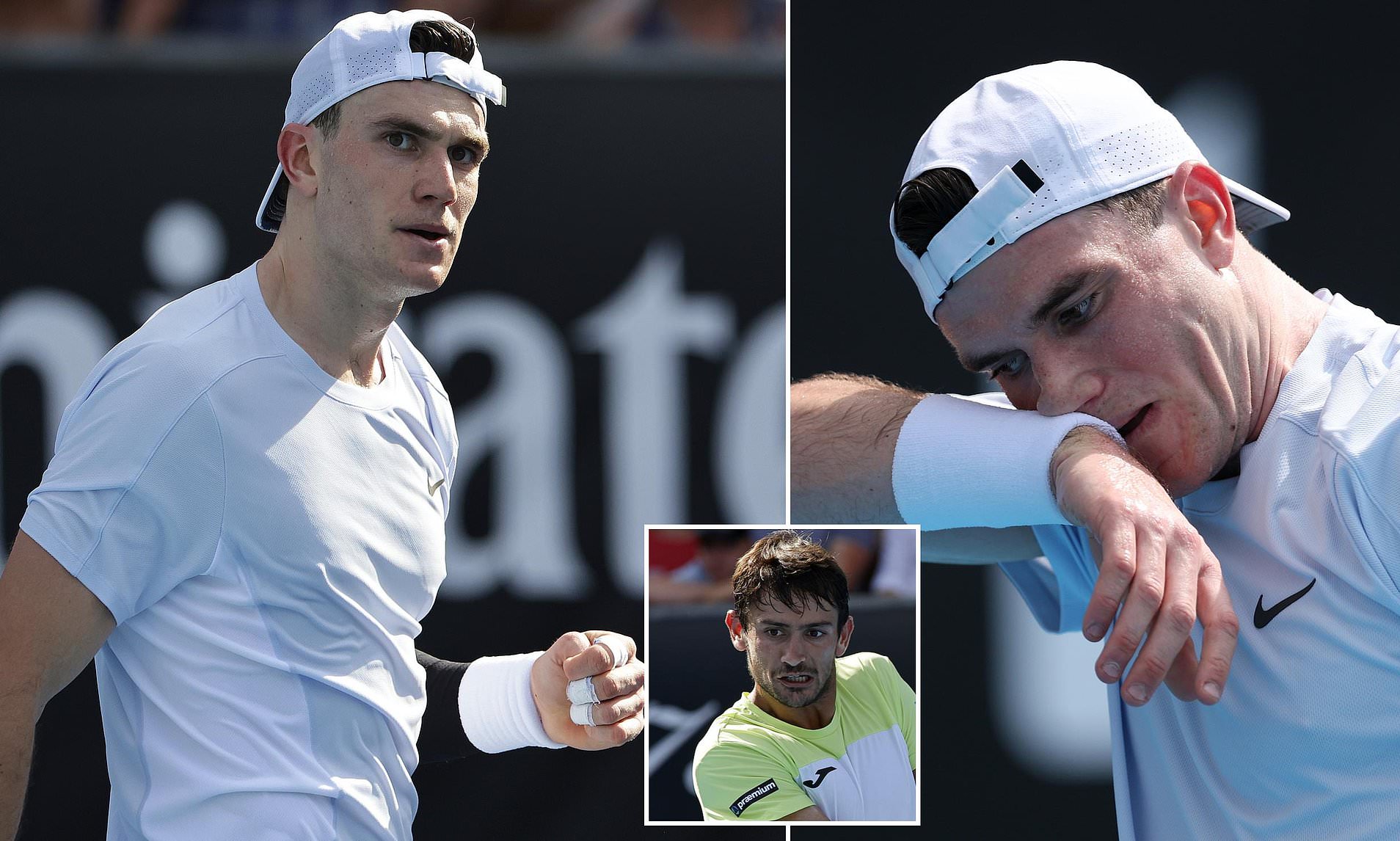 Jack Draper completes comeback win over Argentine Mariano Navone - as ...