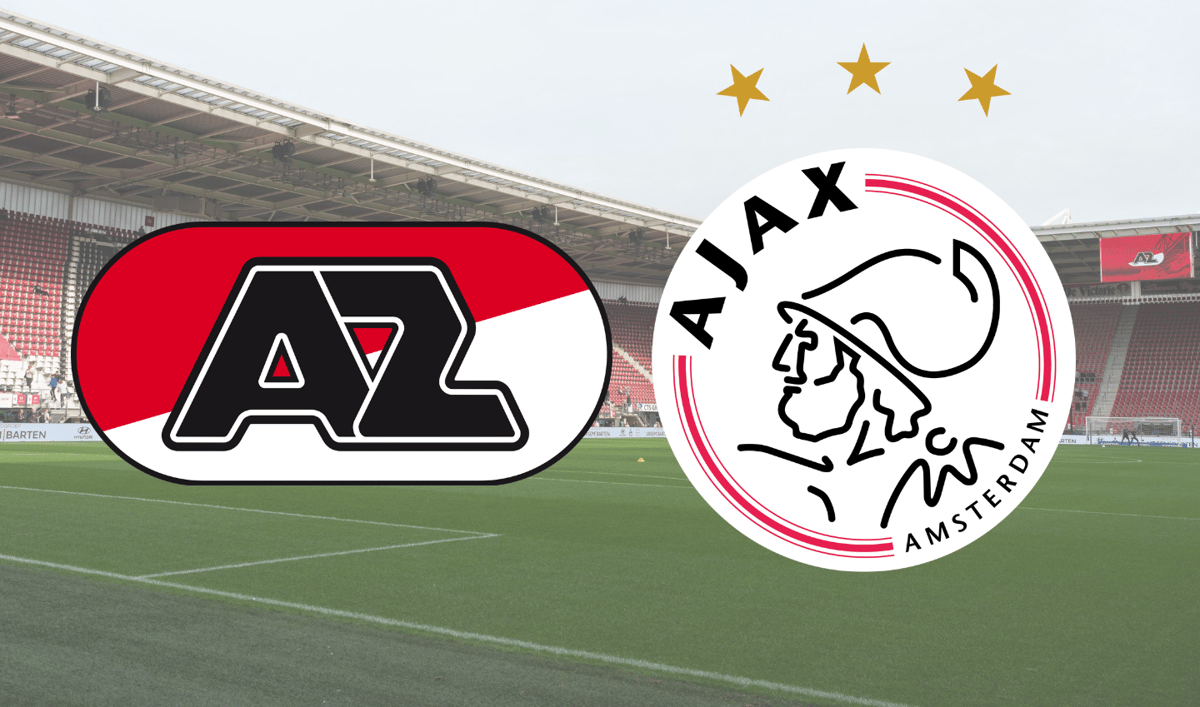 AZ - Ajax op tv: hoe laat en waar wordt de wedstrijd uitgezonden? AZ - Ajax op tv: hoe laat en waar wordt de wedstrijd uitgezonden?