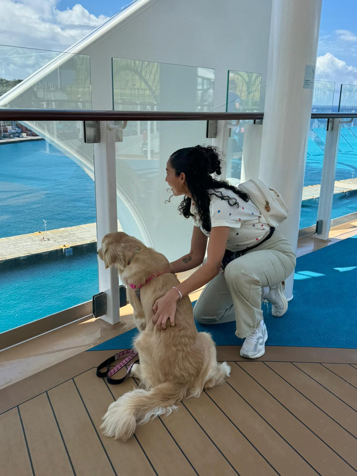 Meet this cruise ship's Chief Dog Officer: 'She makes such a difference ...