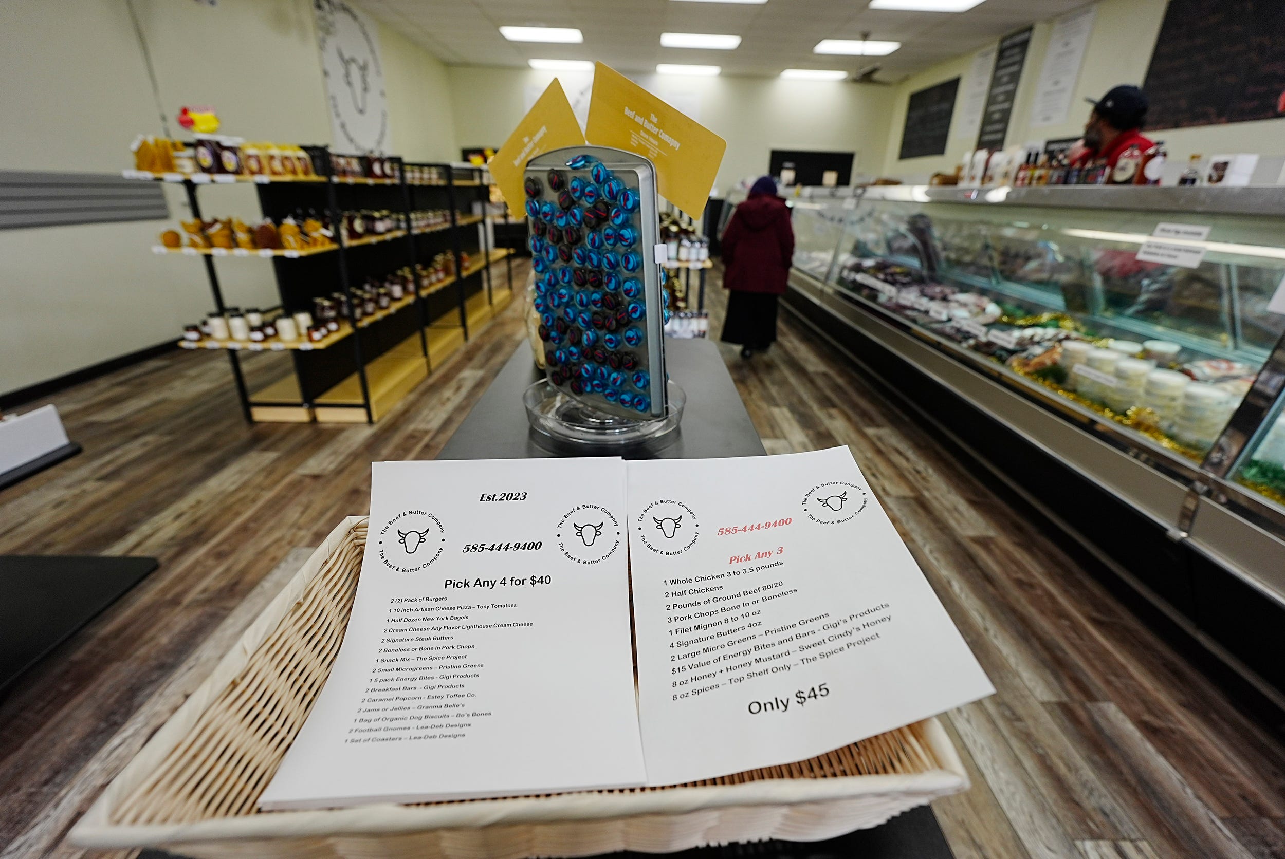 Henrietta couple opens shop selling beef, specialty butters and more