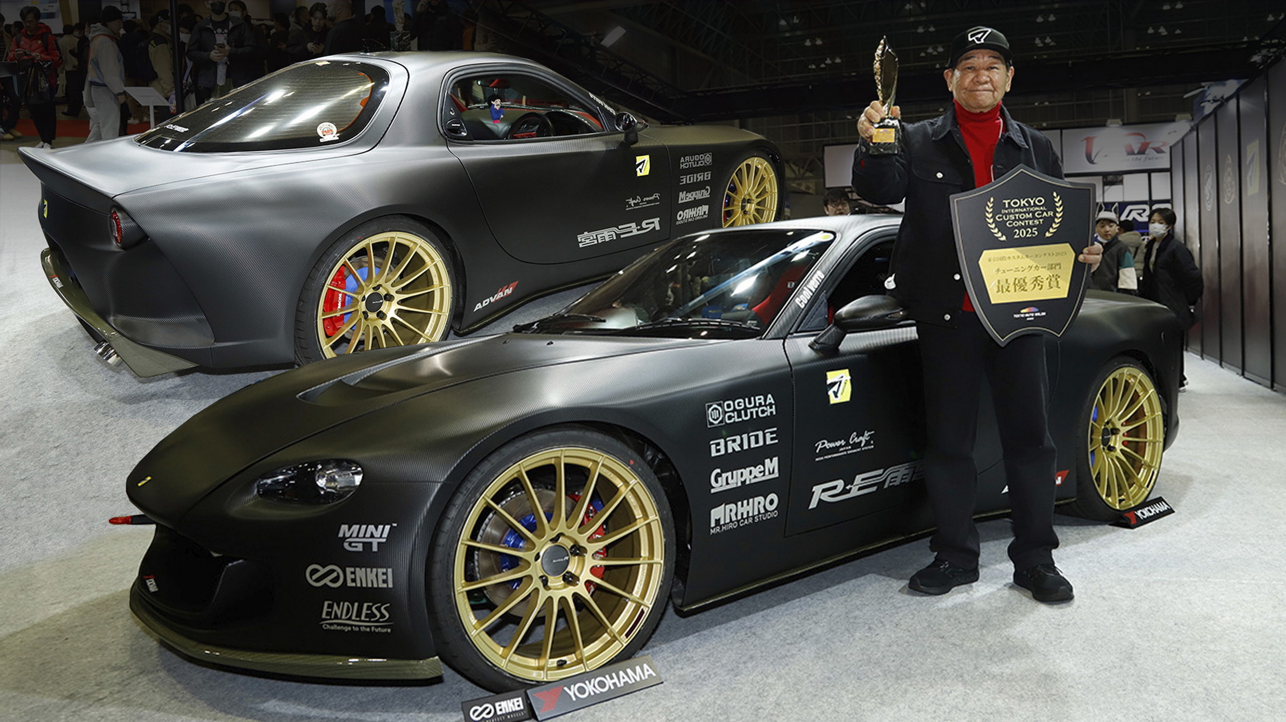 RE Amemiya’s Rebodied RX-7 Is A Nod To The Mazda Iconic SP Concept