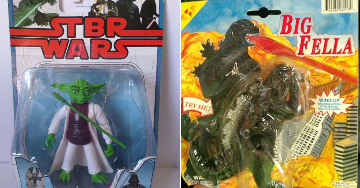 42 Knock-Off Action Figures Laughing in the Face of Copyright