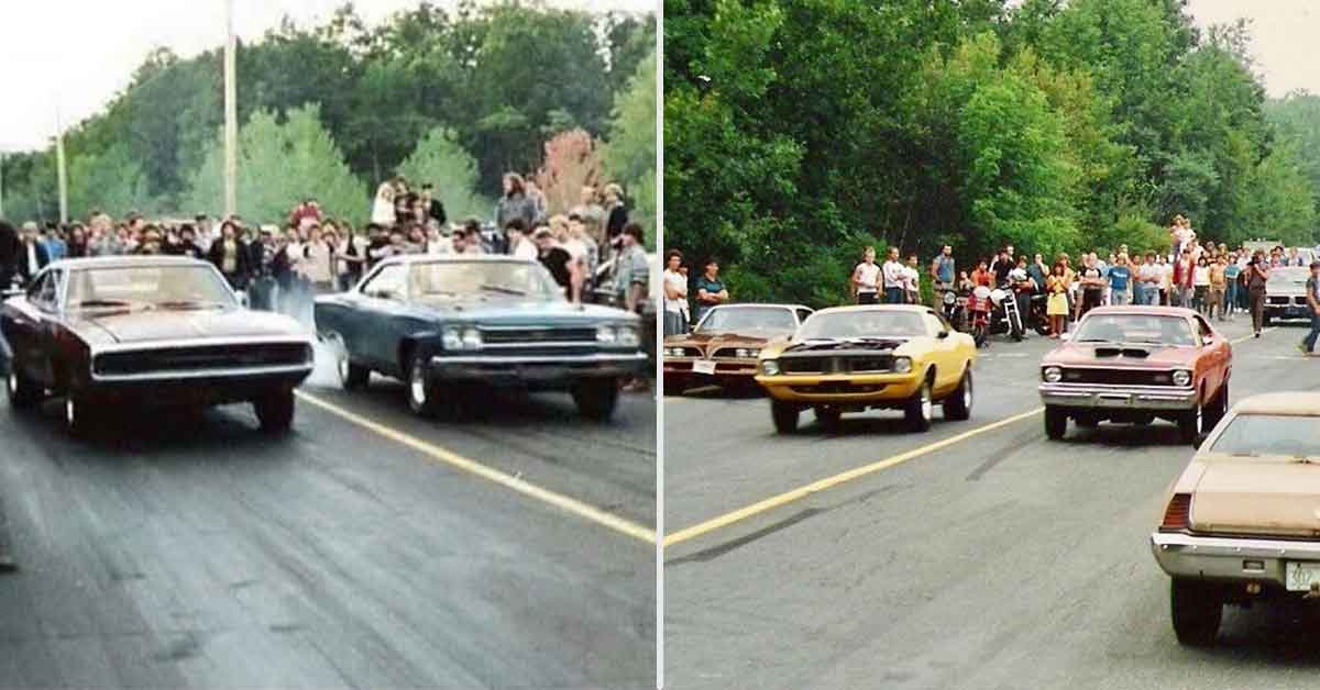 20 Pics Of 70s Street Racing When They Raced For Pink Slips