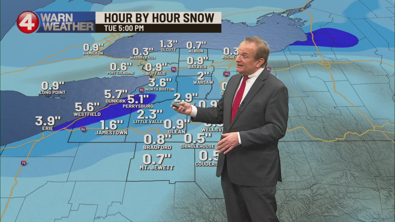 Buffalo weather update: 9 a.m., 1/13/25