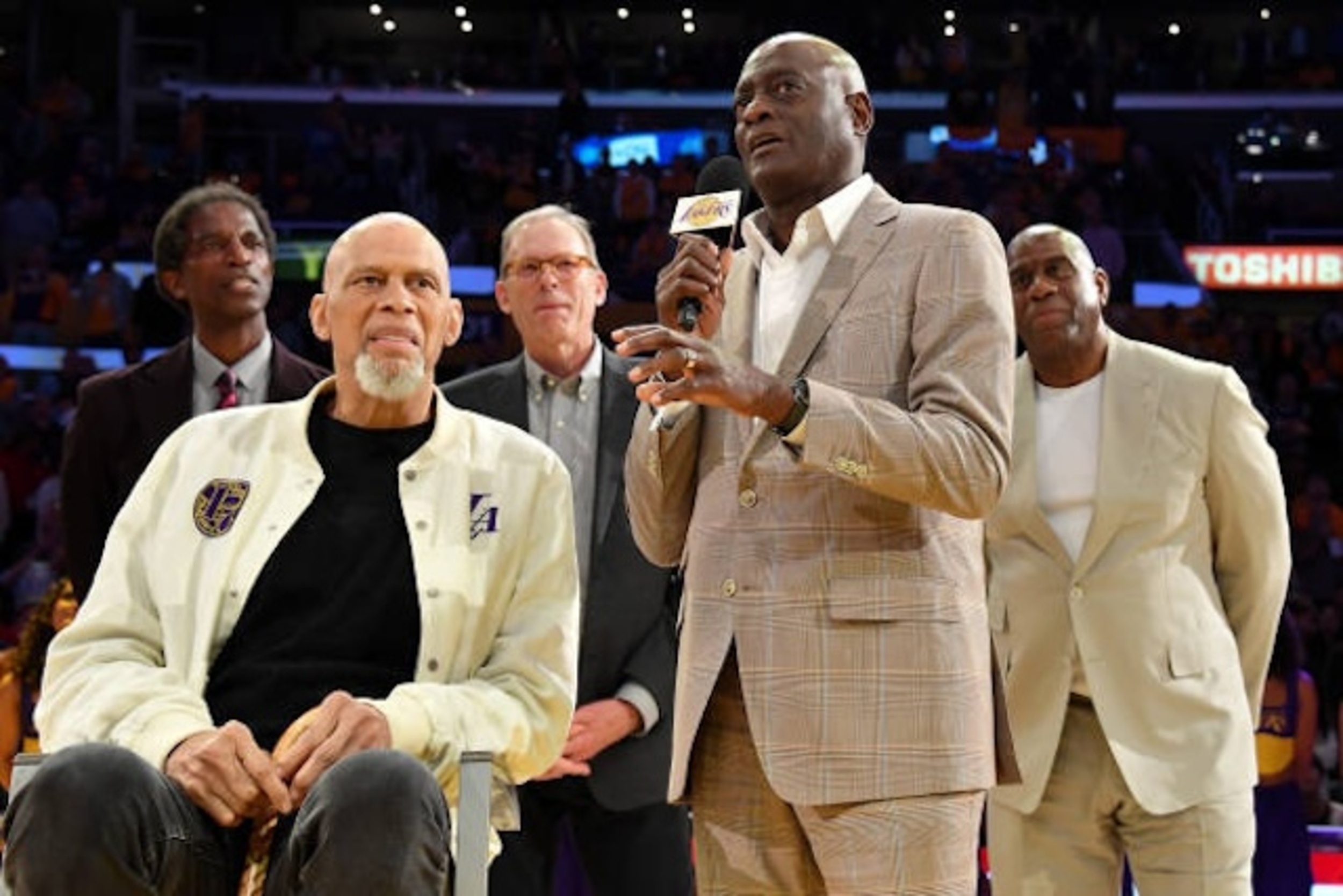 Lakers Following Through With Michael Cooper Jersey Retirement Ceremony ...