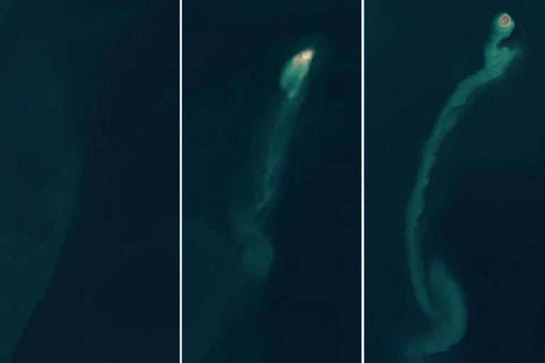 ‘Ghost island’ appears in NASA images — and then mysteriously vanishes