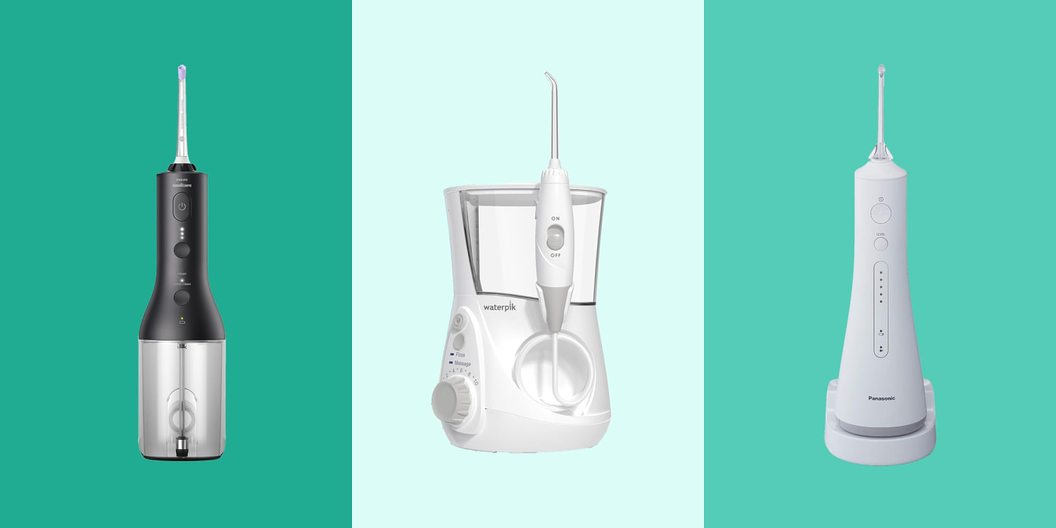 How to actually use a water flosser correctly, according to dentists